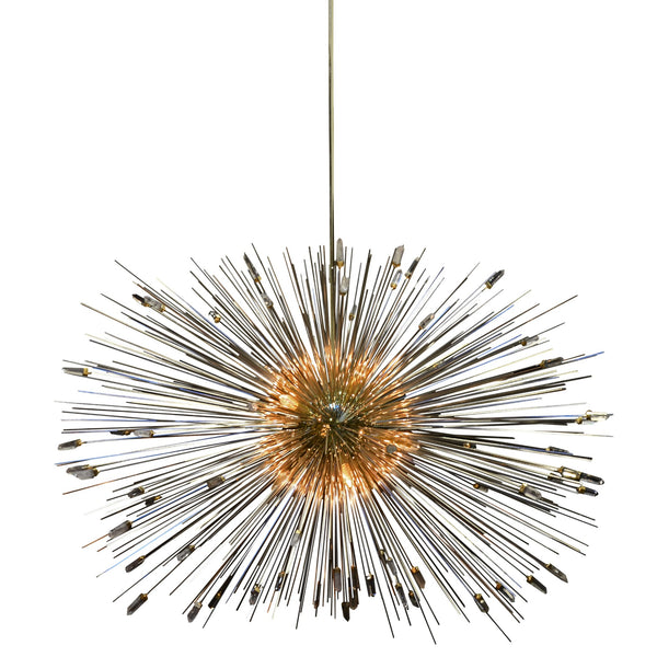 GRAMERCY Spiked Quartz Pendant Light Fixture – Luxe Light & Home